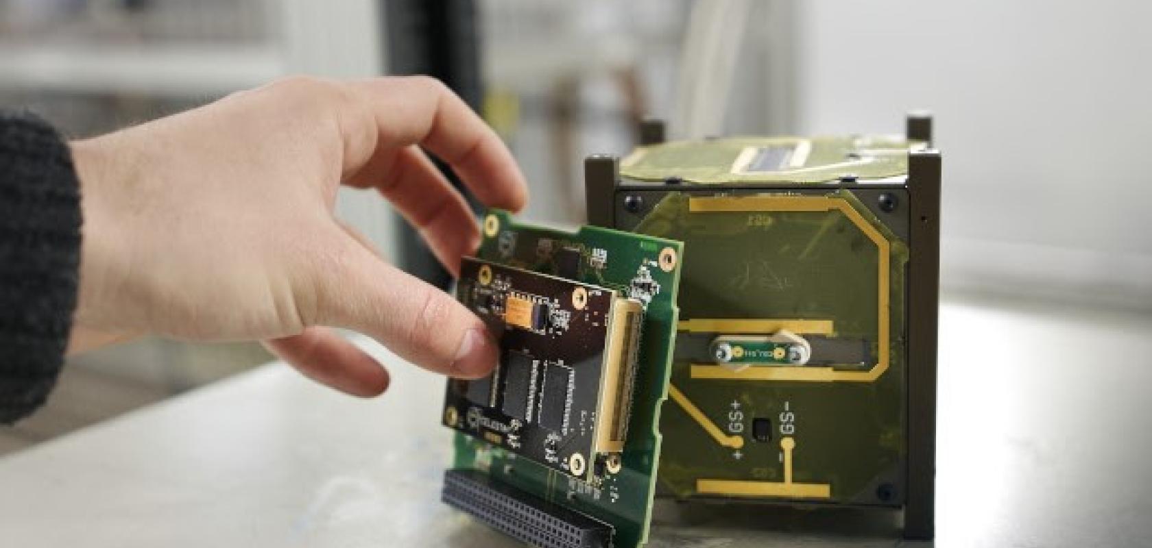 The first CERN-driven satellite has been successfully launched ...